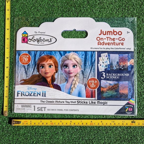 Disney Frozen 2 | Toys | 22 Colorforms Disney Frozen Ii Jumbo Onthego ...
